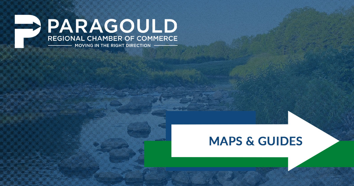 Maps & Guides - Paragould Regional Chamber of Commerce